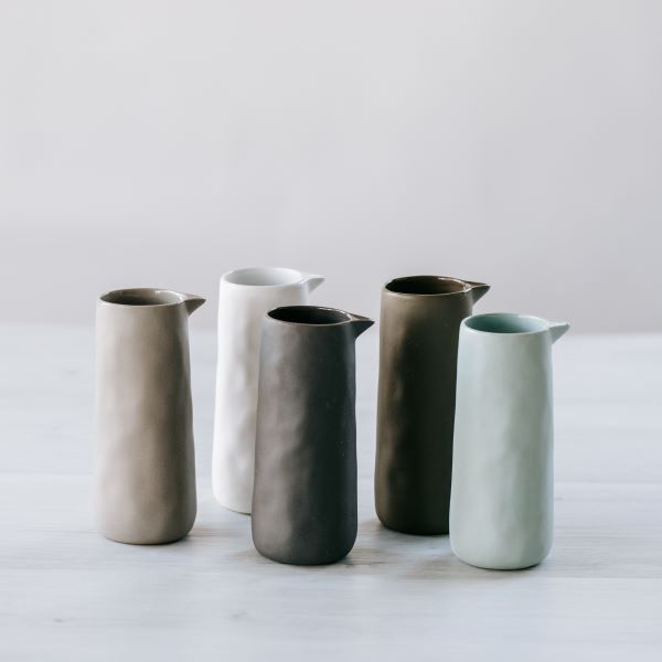 Flax Jug No Handle h13cm- White – Flax Ceramics